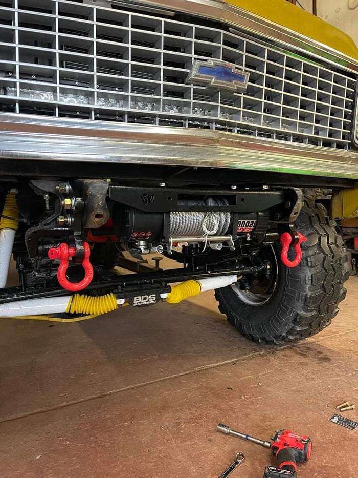 1967-1972 GM truck Behind Bumper Winch Mount (BBWM) | Custom Winch